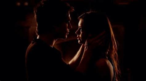 Delena 5x17 Vampire Kiss  Enemies To Lovers Kiss  Desperate