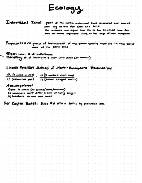 Ecology Ecology Intertidal Zone Part Of The Marine Environment That