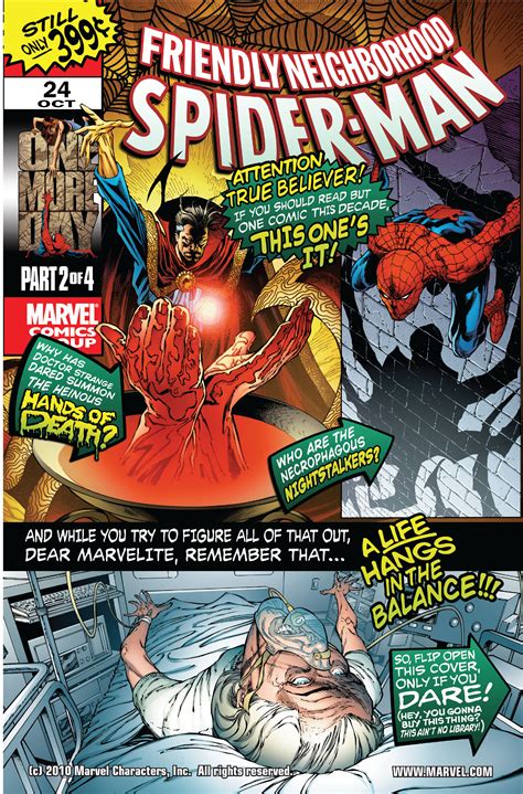 Read Online Spider Man One More Day Comic Issue Full