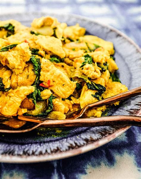 Cha Kroeung Sach Moan Cambodian Lemongrass Chicken Stir Fry