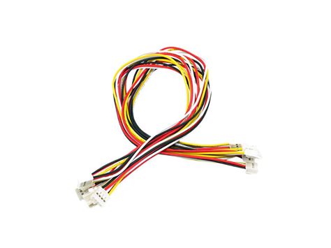 Grove Universal 4 Pin Buckled 30cm Cable 5 Pcs — Arduino Official Store