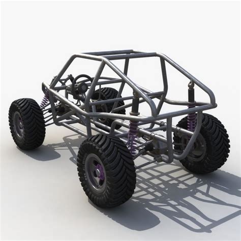 Chassi Com Buggy Modelo 3d Turbosquid 1420148 Dune Buggy Buggy