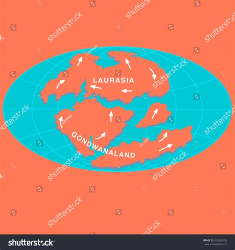 Gondwanaland Over 15 Royalty Free Licensable Stock Vectors And Vector