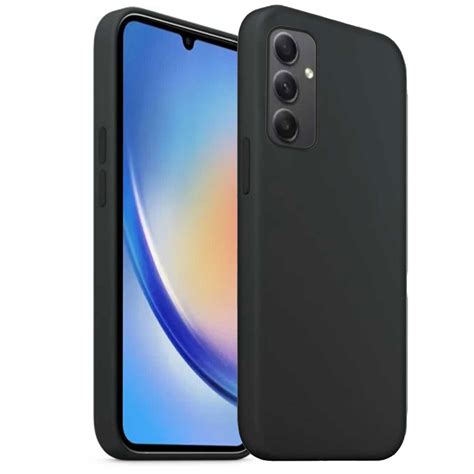 Akashi Coque Silicone Noir Galaxy A34 ALTCSTSA34BLK Achat Coque