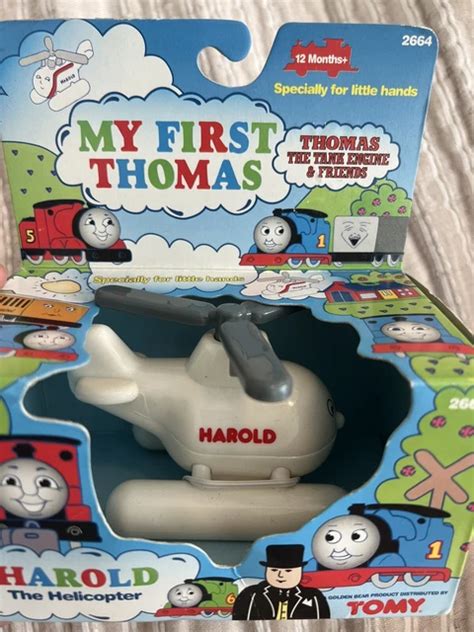 Vintage Thomas And Friends My First Harold The Helicopter Tomy Toys