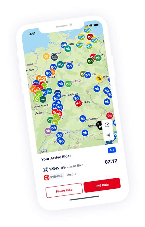 Bikesharing In Köln Einfach Fahrrad Leihen überall Kvb Rad Kvb Rad