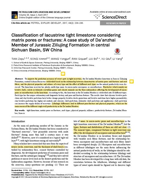 Classification Pdf Limestone Clastic Rock
