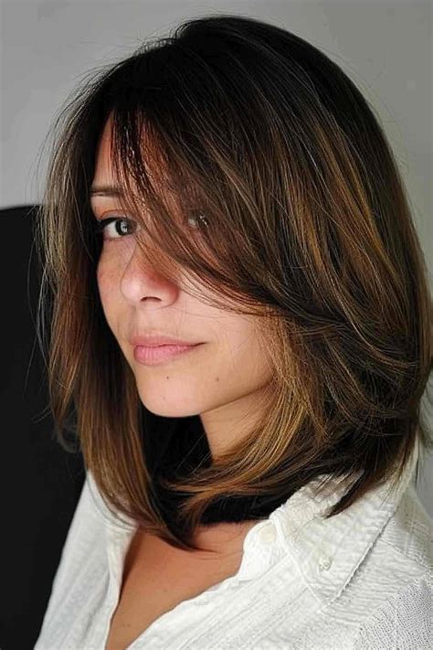 Modern Layered Bob With Bangs To Embrace In HAIRS