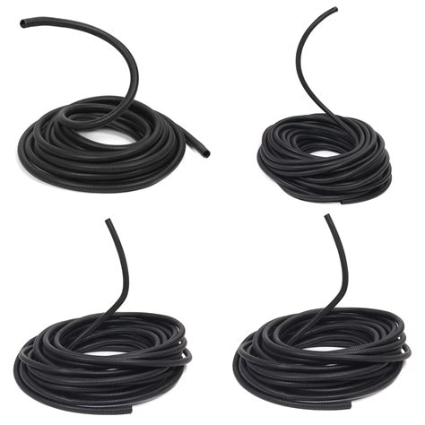Ft Split Wire Loom Conduit Sleeve Tube Polyethylene Black Heat Resistant Alexnld