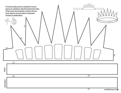 Download Statue Of Liberty Clipart Crown Photobooth Printable Crowns
