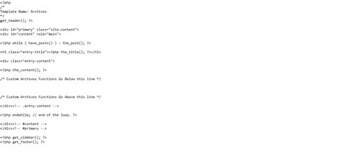 How To Generate A Custom Archives Page For WordPress LTHEME