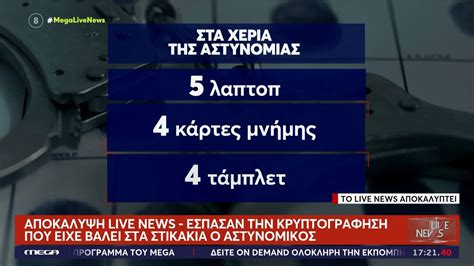 Έσπασαν την κρυπτογράφηση που είχε βάλει στα στικάκια ο αστυνομικός