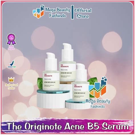 Jual The Originote Acne B5 Serum Anti Acne Anti Inflamasi Salicylic