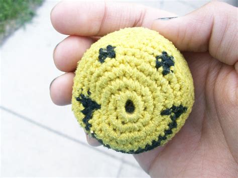 Smiley Face Hacky Sack By Skittlephrenicfreak On Deviantart
