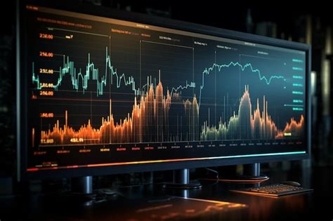 Monitor Displays Analytics Digital Data Visualization Information