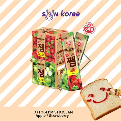 Shin·korea Ottogi Im Stick Jam Strawberryappletangerine Lazada