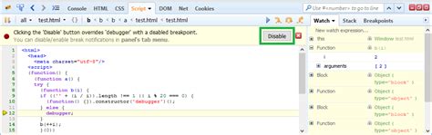 Javascript Breakpoint Triggers Repeatedly After Firebug Opening