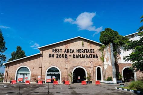 Bekas Pabrik Gula Disulap Jadi Rest Area Unik Di Banjaratma KM B