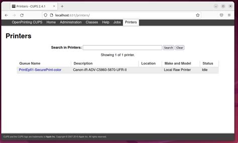 Color Linux Driver Installation Services And Resources EPFL