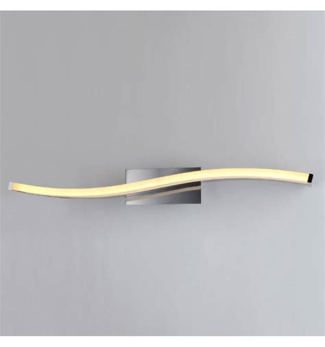 Applique Murale Design Chrome LED Wave