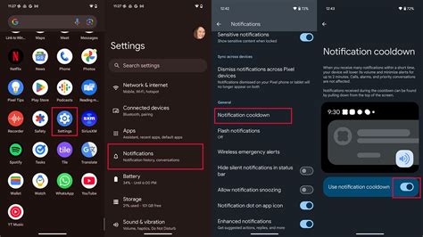 How To Enable Notification Cooldown On A Google Pixel Android Central