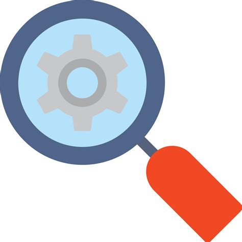 Magnifier Flat Icon 10037543 Vector Art At Vecteezy