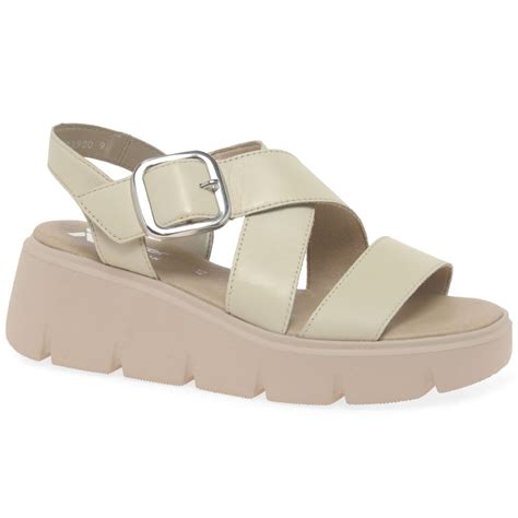 Rieker Watt Womens Wedge Heel Sandals Charles Clinkard