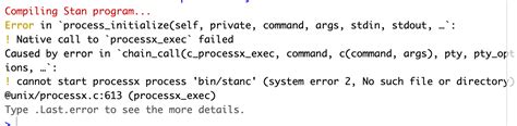 Seems To Be Permissions Error But Uncertain Interfaces The Stan Forums
