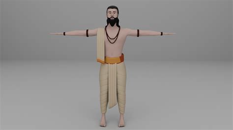 Artstation Vasudev 3d Model