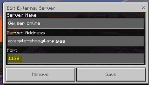 Geyesermc And Floodgate Invalid Ip Adress Help Playit