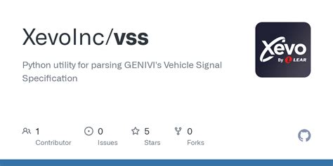 GitHub XevoInc Vss Python Utility For Parsing GENIVI S Vehicle