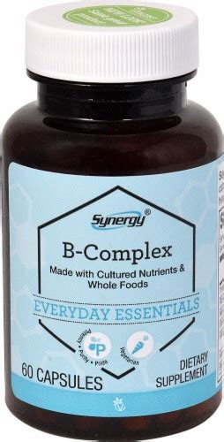 Vitacost Synergy B Complex Dietary Supplement 60 Ct Kroger