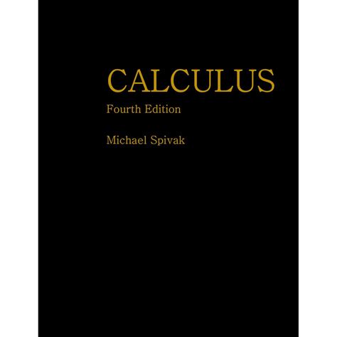 Calculus Th Edition By Michael Spivak Shopee Philippines