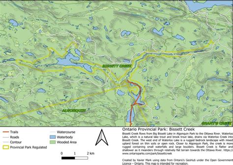 Ontario Nature Reserve Bissett Creek Map By Xavier Maps Avenza Maps