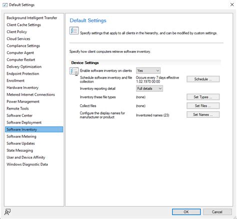 Sccm Mecp Software Inventory Sccm Mecp Ad Security Windows Power Platform
