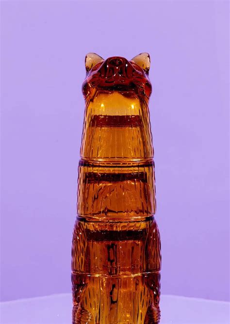 Ginger Kitty Stackable Glasses Libby And My