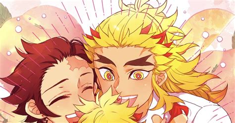 腐滅の刃 『すくすく！』煉炭子育て本 ＊bien＊ぴょん🐣のマンガ 漫画 煉炭 オメガバース Pixiv