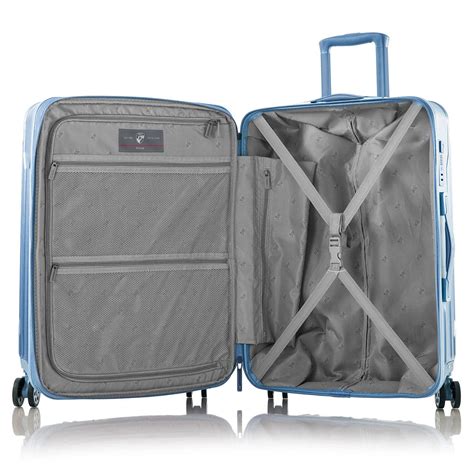 VALISE DE VOYAGE TROLLEY RIGIDE HEYS XTRAK BLEU GLACE KG Orca