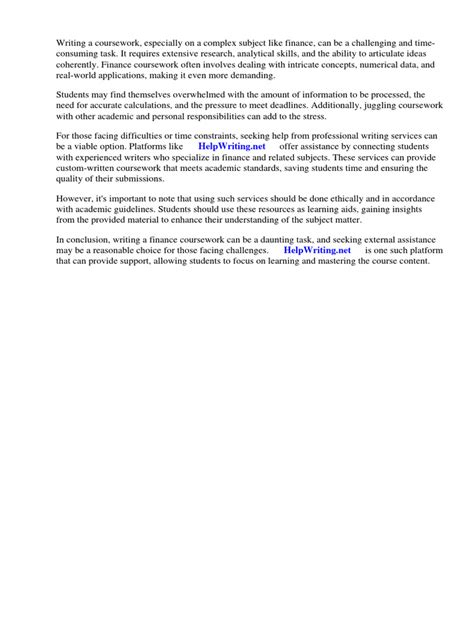 Finance Coursework Example Pdf Stocks Valuation Finance