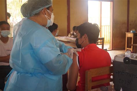 နောင်တရားမြို့၌ အသက် ၁၈ နှစ်အထက် ဒုတိယအကြိမ် ကိုဗစ် ၁၉ ရောဂါ ကာကွယ်ဆေးထိုးနှံသူ ၈၈၀ ဦးရှိ