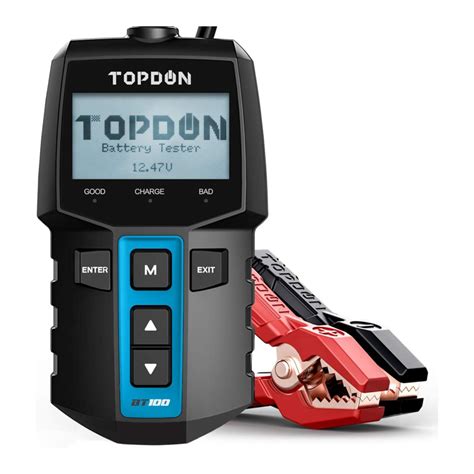 TOPDON BT100 USER MANUAL Pdf Download | ManualsLib