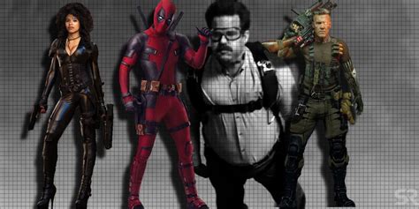 Deadpool 2 Cast And Character Guide