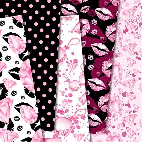 Sexy Lingerie Paper Pack By Digitaldesignsandart Thehungryjpeg