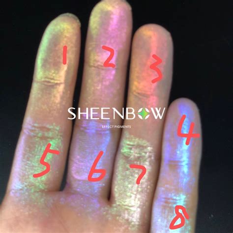 光学变色偏光水眼影成品闪耀晶璨液体眼影高光珠光闪片美妆 广州鑫铂颜料科技有限公司