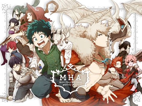 Mha Anime Wallaper Boku No Hero Academia Midoriya Izuku Bakugō