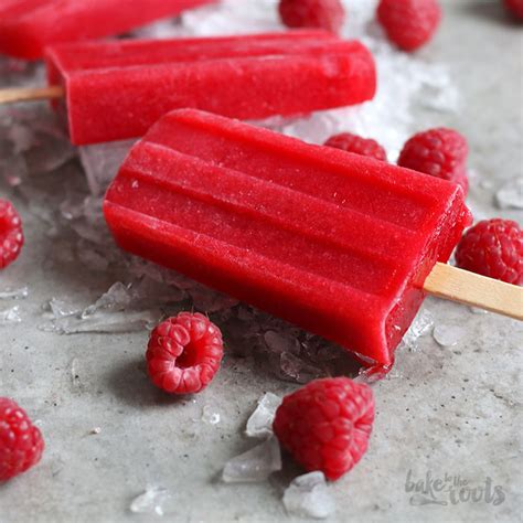 Raspberry Popsicles Bake To The Roots