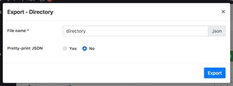 Exporting And Importing Settings Directories Pro Documentation