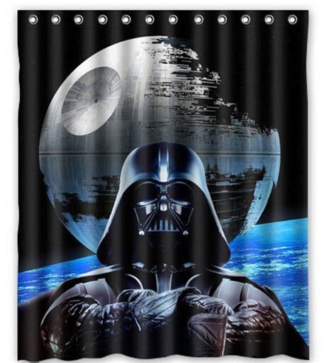 Deadstar Shower Curtain Star Wars Bathroom Personalized Shower