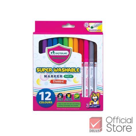 Master Art ปากกา ปากกาเมจิก สีพาสเทล 12 สี Dhas Official Store Thaipick