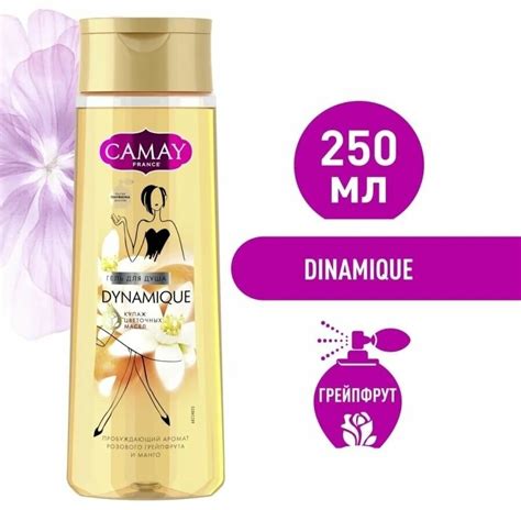 Гель для душа Camay Dynamique, 750 мл, 830 г — купить в интернет ...